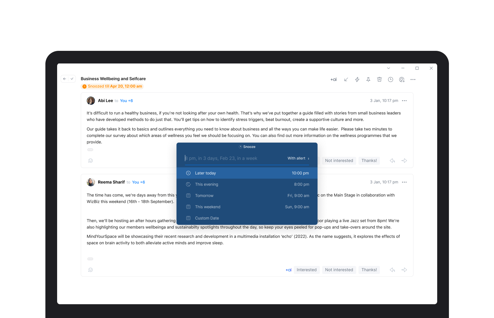 How to delay sending an email | Spark Mail App